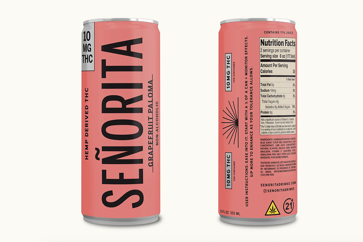 Senorita Paloma THC 10 mg - 4 Pack – Lucy's Market