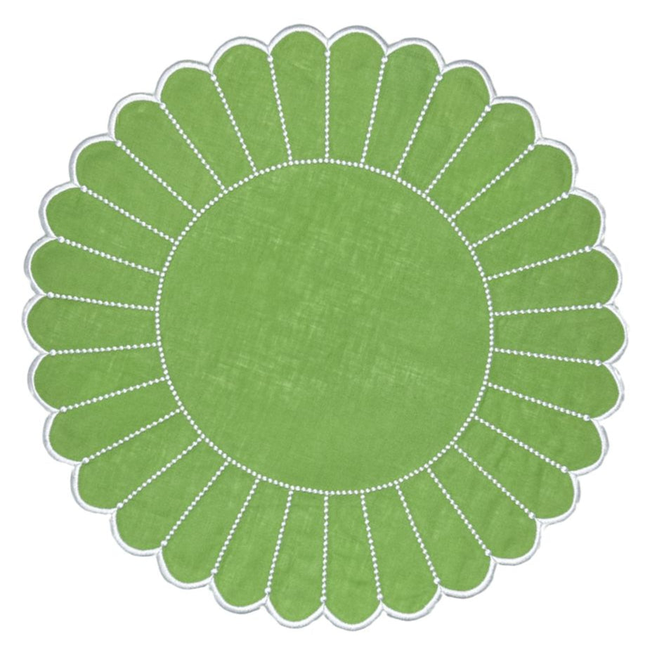 Studio Collection: Pippa Placemat - Green/White (Set of 4) – Lucy's Market